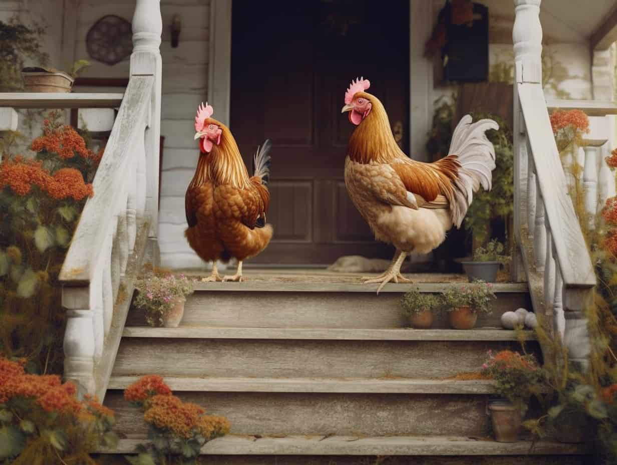 5 Effective Ways to Keep Chickens Off Your Porch - Clever Patio