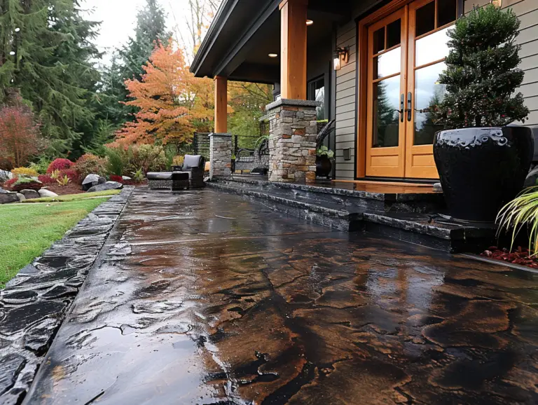 How to Stain Your Concrete Patio Like a Pro - Clever Patio