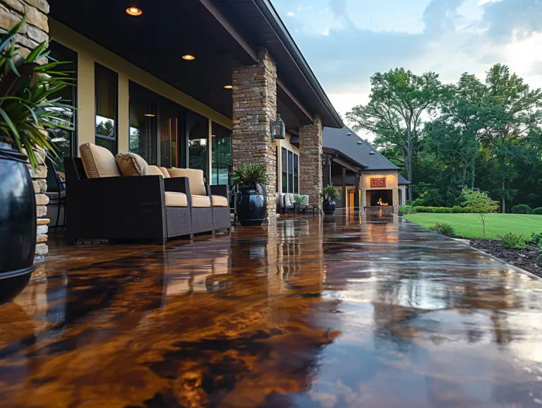 How to Stain Your Concrete Patio Like a Pro - Clever Patio
